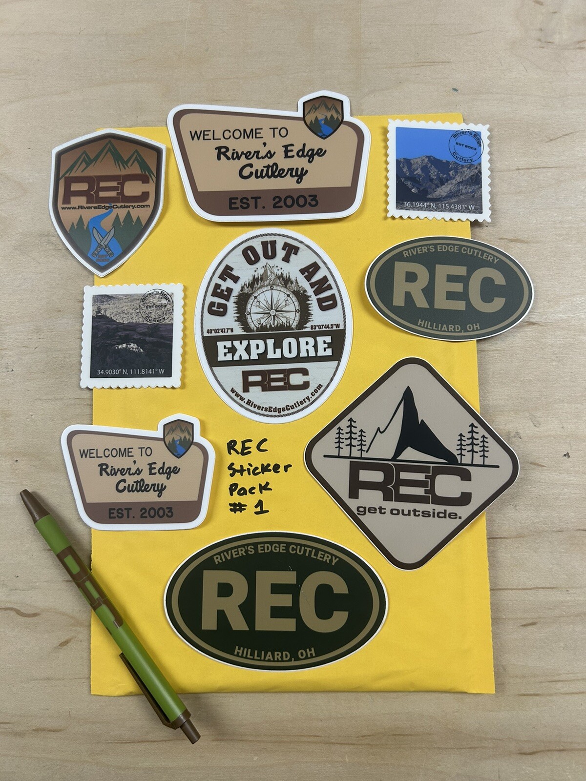 REC Sticker / Slap & Pen Pack #1 | eBay