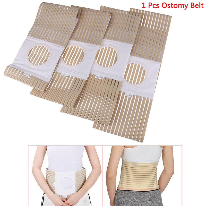 Medical Ostomy Belt Unisex Ostomy Hernia Support Abdominal Binder Brace ...