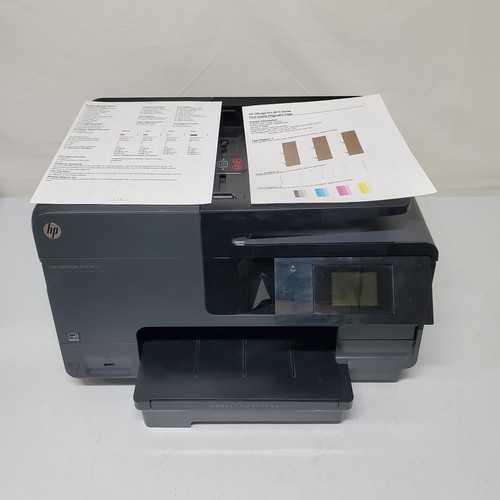 HP Officejet Pro 8610 Color Inkjet Printer NO INK 900 PAGES Copy Scan ...