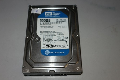 Western Digital WD5000AAKX-001CA0 WD5000AAKX001CA0 500GB Sata HDD ...