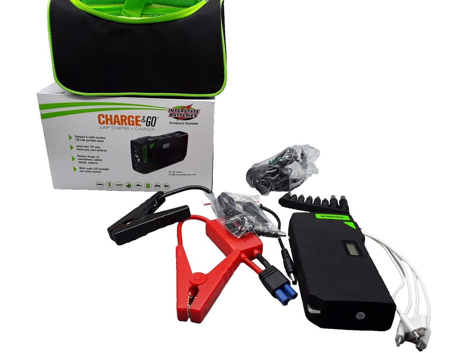 Interstate Batteries Charge & GO Jump Starter + Charger | eBay