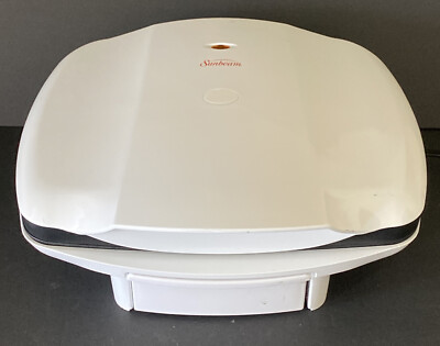 Sunbeam WM2686 Indoor Contact Grill Nonstick w Drip Pan Works Great ...