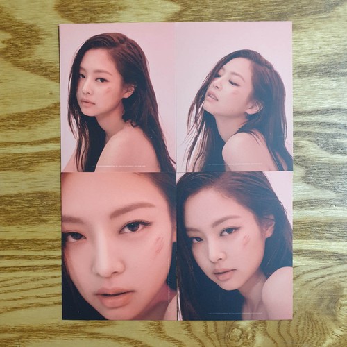 Jennie Official Photocard Set BlackPink 2nd Mini Album Kill This Love ...