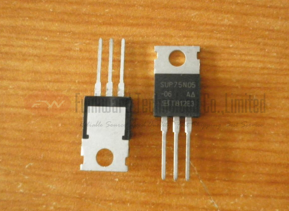 Vishay SUP75N05-06 N-CH MOSFET 50V 75A 250W TO-220AB X 10PCS | eBay