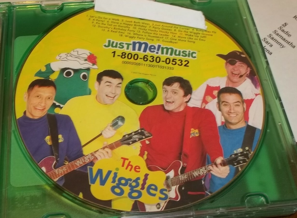 The Wiggles Personalized Music CD "Pick your Name" 19 tracks FUN!! | eBay