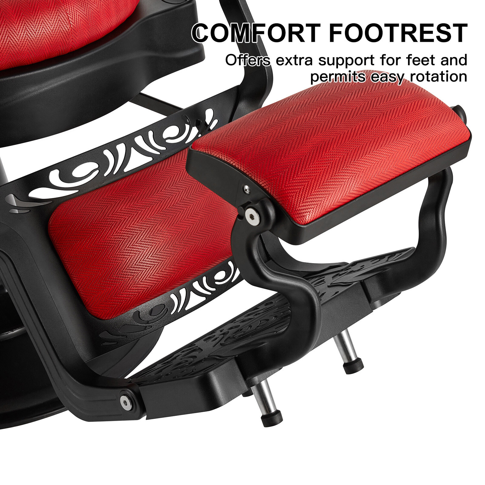 Artist hand Red Vintage Barber Chair Hydraulic Reclining Heavy Duty ...