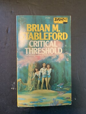 CRITICAL THRESHOLD by Brian M. Stableford vintage 1977 DAW SCI FI ...
