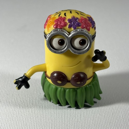 Despicable Me Minion Made Hula Minion Action Figure 2 Inch Toy ...