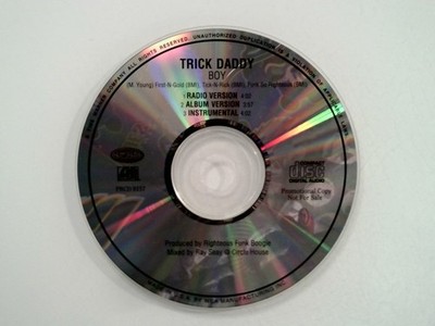 Trick Daddy - Boy CD 1997 Promo Hip Hop Righteous Funk Boogie Atlantic ...