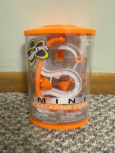Perplexus Mini Cascading Cups Orange 3D Rotating Puzzle Marble Maze ...