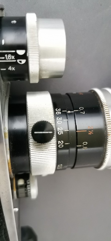 Vintage Bolex K1 Std 8 Camera with Vario Switar 8~36 Zoom lens 1963 ...