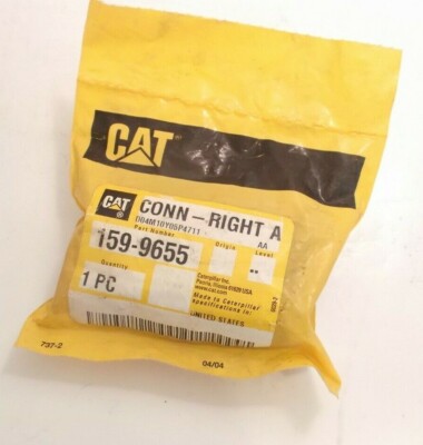 Genuine CATERPILLAR 159-9655 Connector - Prepaid Shipping (1599655) | eBay