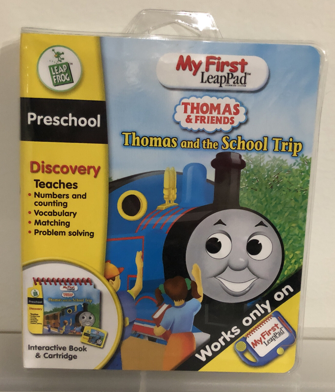 NEW Leap Frog My First Leap Pad Thomas and the School Trip Book ...
