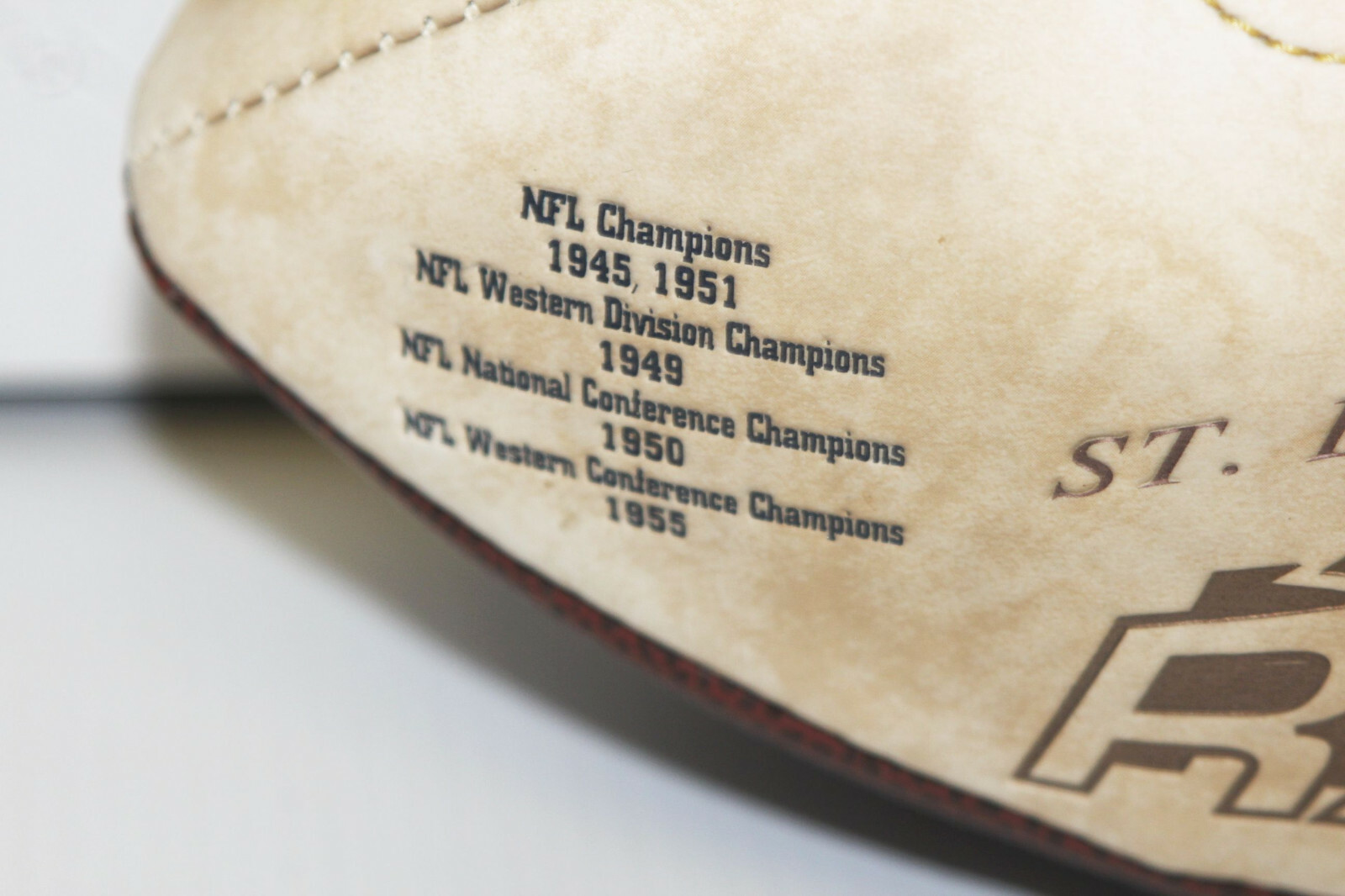 2000 Super Bowl Champions St. Louis Rams Fotoball Photo NFLPA Football ...