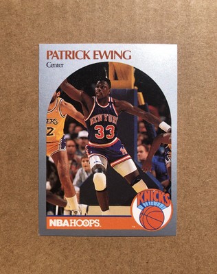 1990-91 NBA Hoops Patrick Ewing #203. New York Knicks HOF | eBay