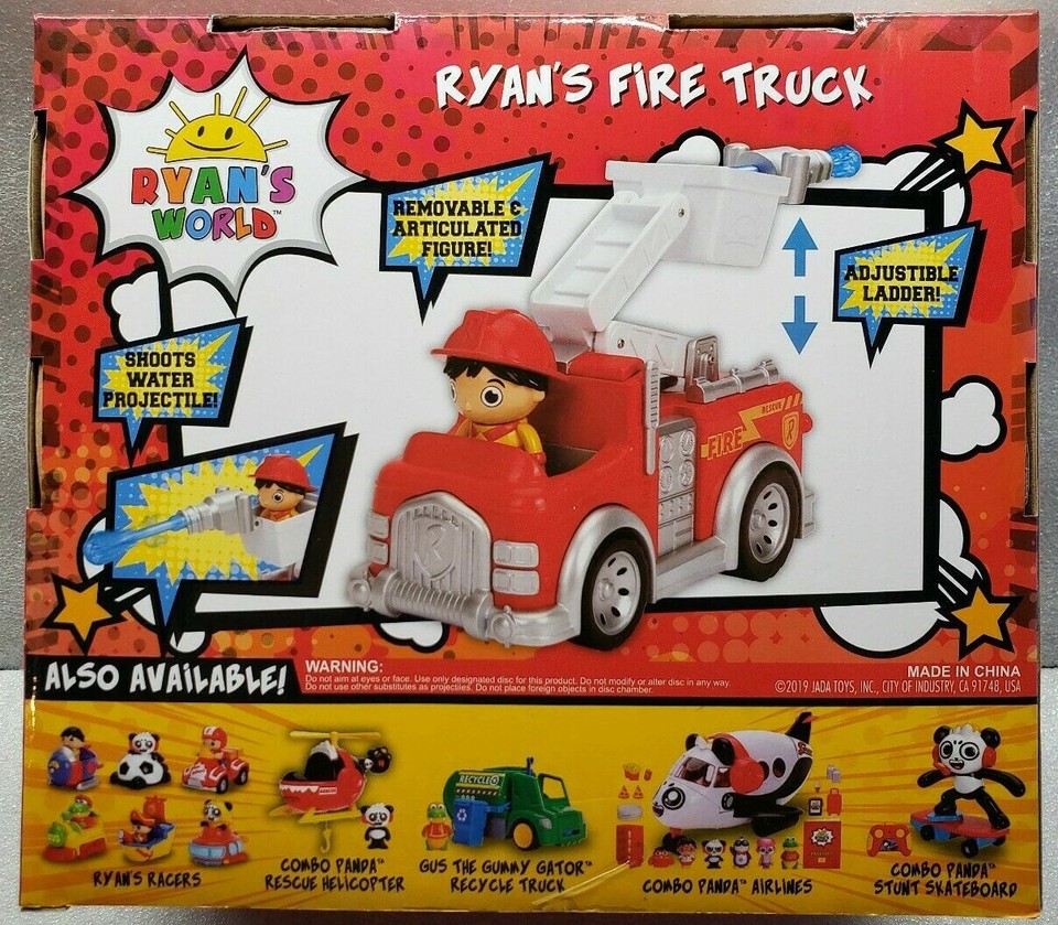 Ryan's Fire Truck Ryan's World PocketWatch | eBay