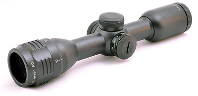 Hammers Air Gun Rifle Compact Scope 6X32AO w/ Stop Pin Rings Mildot ...