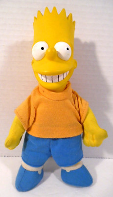 1990 Bart Simpson Burger King Premium Figure 8" Tall Fast Food | eBay