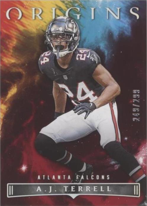 2022 Panini Origins - A.J. Terrell #5 Red /299 for sale online | eBay