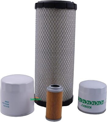Maintenance Filter Kit Compatible with Mahindra Tractor 2816 Gear (4WD ...