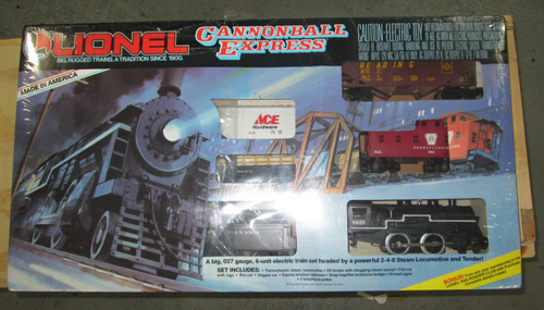 Lionel Cannonball Express 027 Gauge 8902 Locomotive Train Set Complete ...