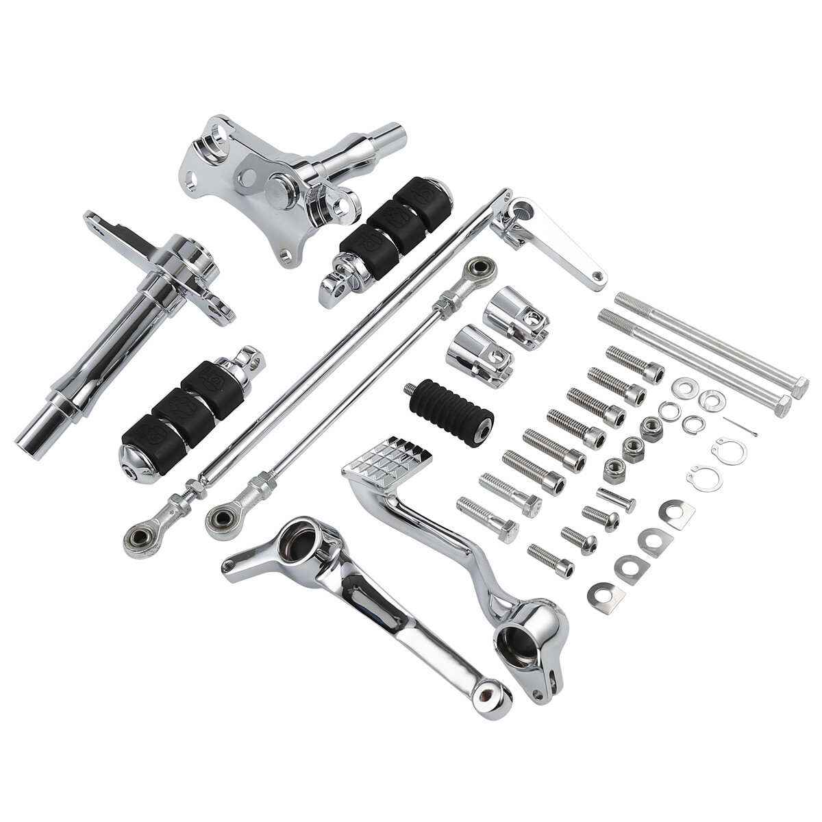 Forward Controls Pegs Levers Linkage Fit For Harley Sportster XL1200 ...
