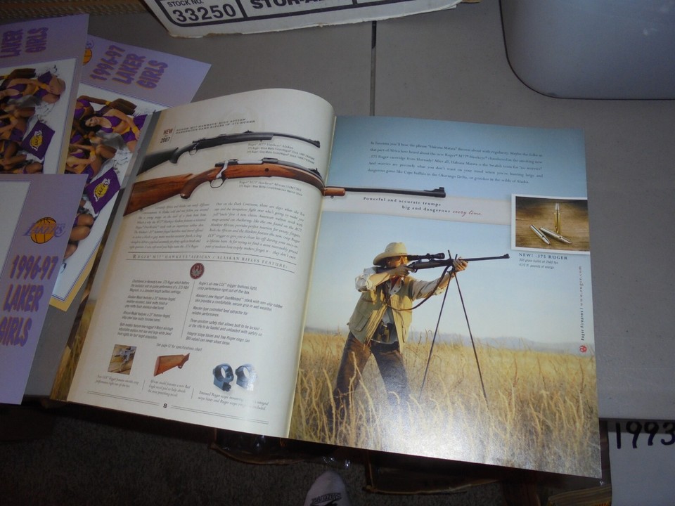 2007 OFFICIAL RUGER FIREARMS CATALOG 58 COLOR PAGES OF PRODUCT LINE | eBay