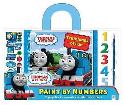 Thomas Paint by Numbers: Trainloads of Fun (Carry Handle) by Hinkler ...