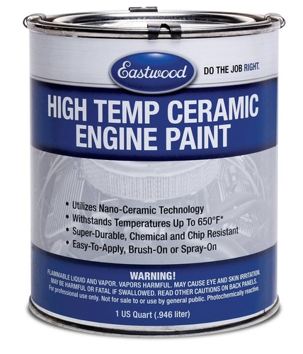Eastwood Ceramic High Temperature Engine Paint AMC Metallic Blue Quart ...