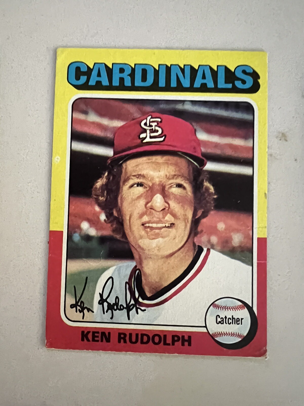 Ken Rudolph St. Louis Cardinals 1975 Topps Baseball #289 | eBay