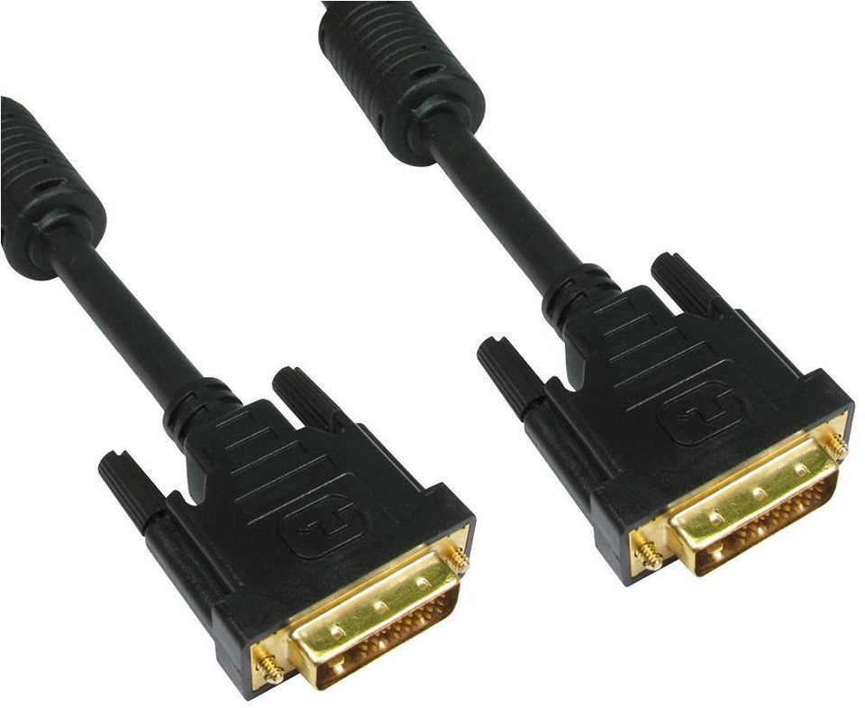 CDL-DV201 - Cavo DVI-D Dual Link Maschio A Maschio, 1M Nero | eBay