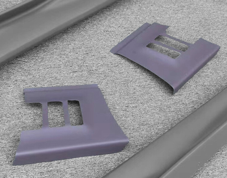 For 93-98 Supra MK4 JZA80 VRS Type Fiberglass Side Skirt Add On Pair ...