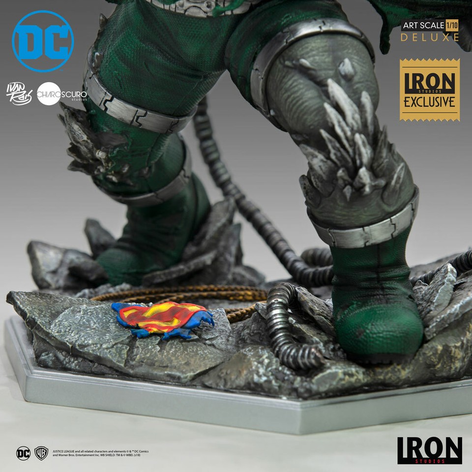 Dc Superman Comics DOOMSDAY Deluxe Event Exclusive Statue Iron Studios ...