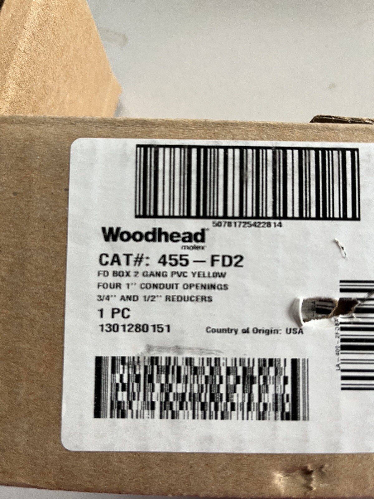 Woodhead FD Box | eBay