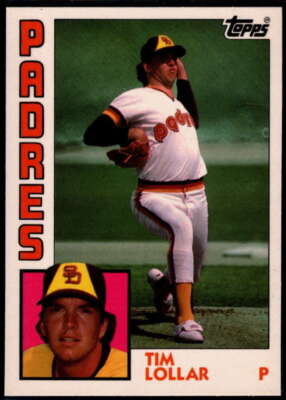 1984 Topps Tiffany #644 Tim Lollar NM+++ Padres | eBay
