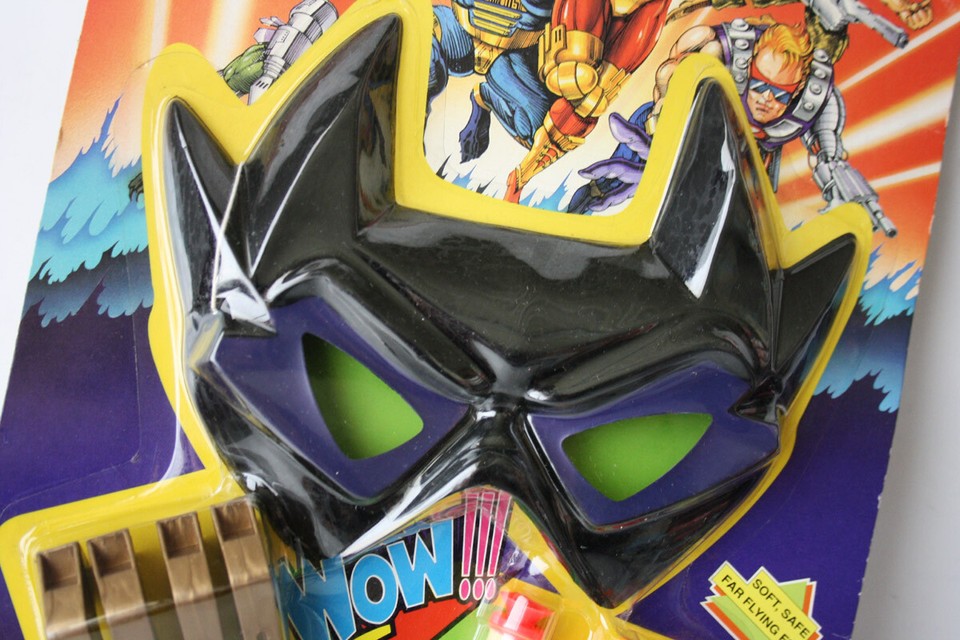 VINTAGE 1994 Z POWER MIGHTY ROBOTIC WARRIORS MASK CLAWS BOW CHAP MEI ...