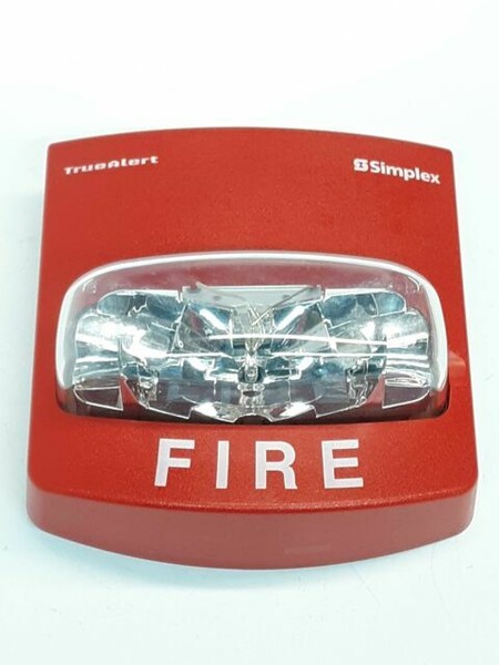 Simplex 4906-9101 TrueAlert Multi-Candela Wall Mount Strobe - Red for ...