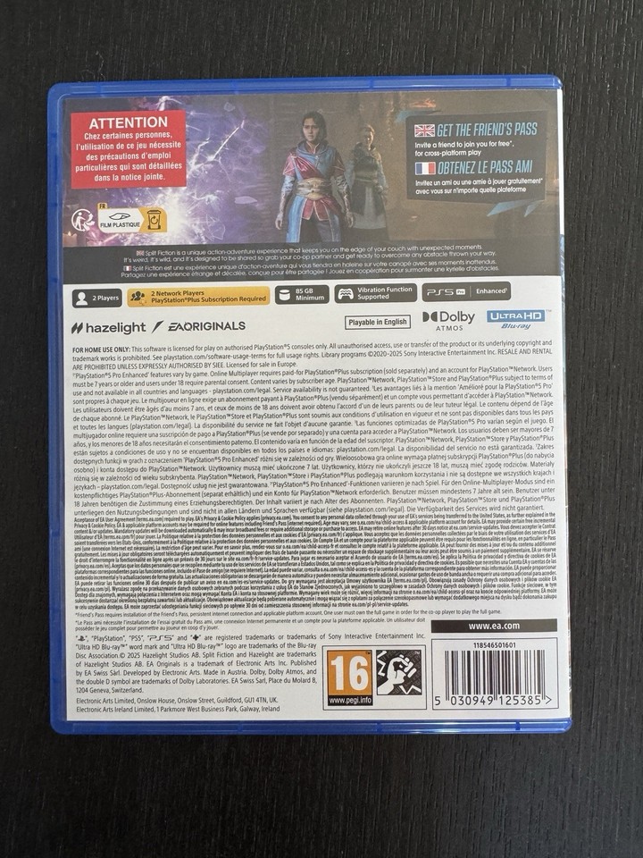 Split Fiction PS5 | eBay UK