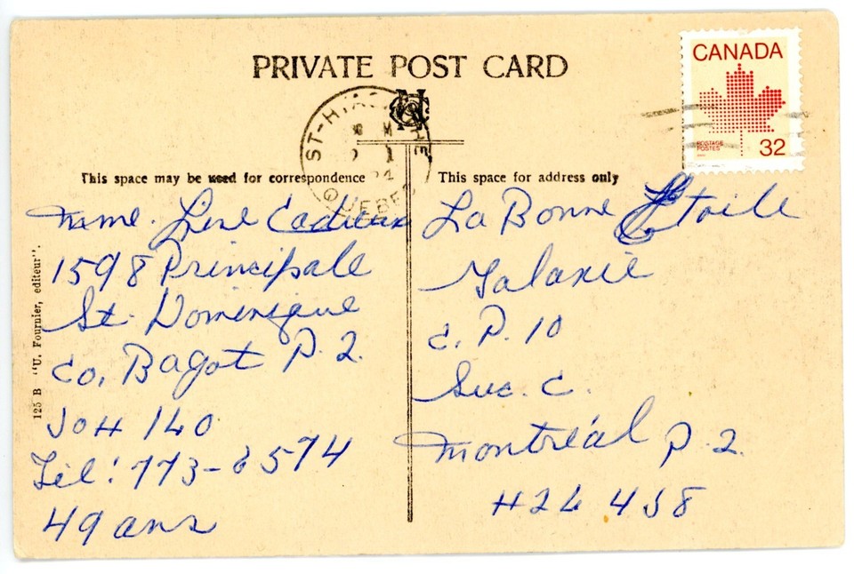 Patronage St-Vincent-de-Paul ST HYACINTHE Quebec 1906-13 Nerlich pour U ...