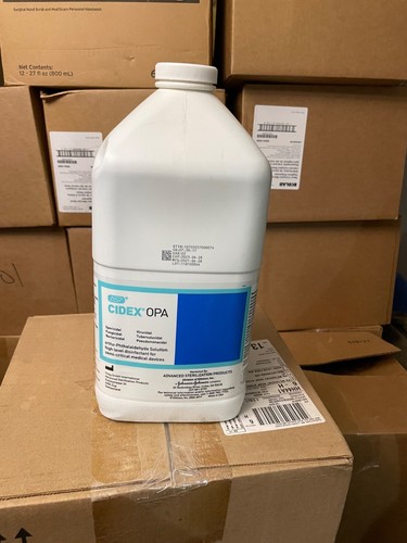 Box of 4 ASP Cidex Opa ortho-Phthalaldehyde Solution high level ...
