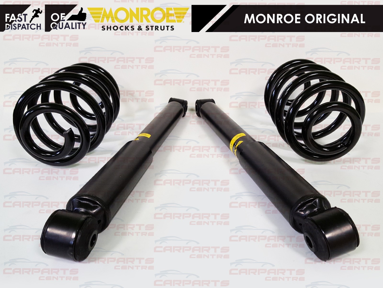 FOR VAUXHALL VECTRA C 2 REAR MONROE SHOCK ABSORBER SHOCKERS COIL ...