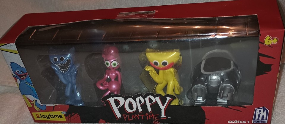 POPPY PLAYTIME COLLECTIBLE FIGURE 4 PACK **NEW RELEASE** | eBay