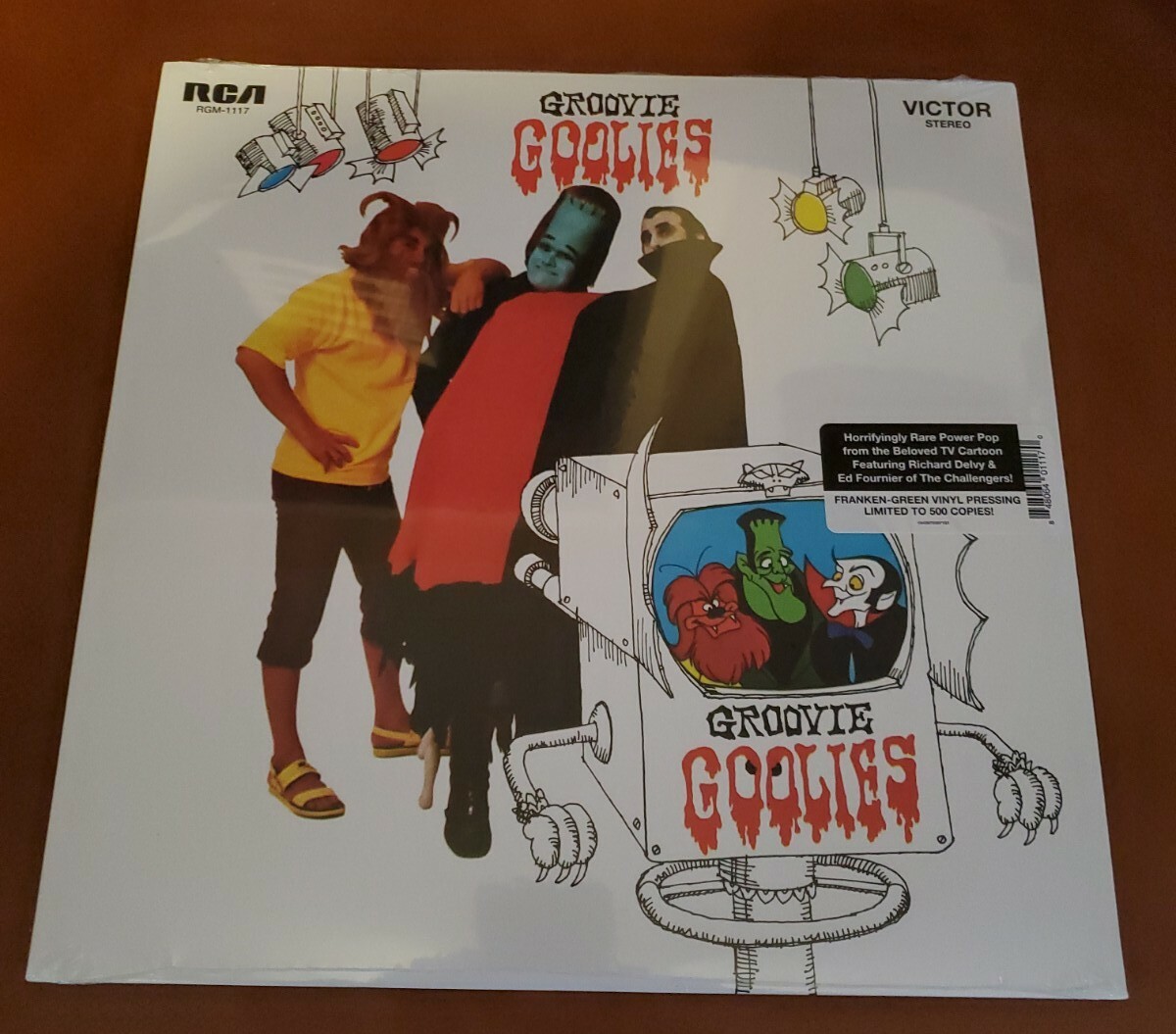 Groovie Goolies Green Vinyl LP Record Album TV Show Halloween Limited ...