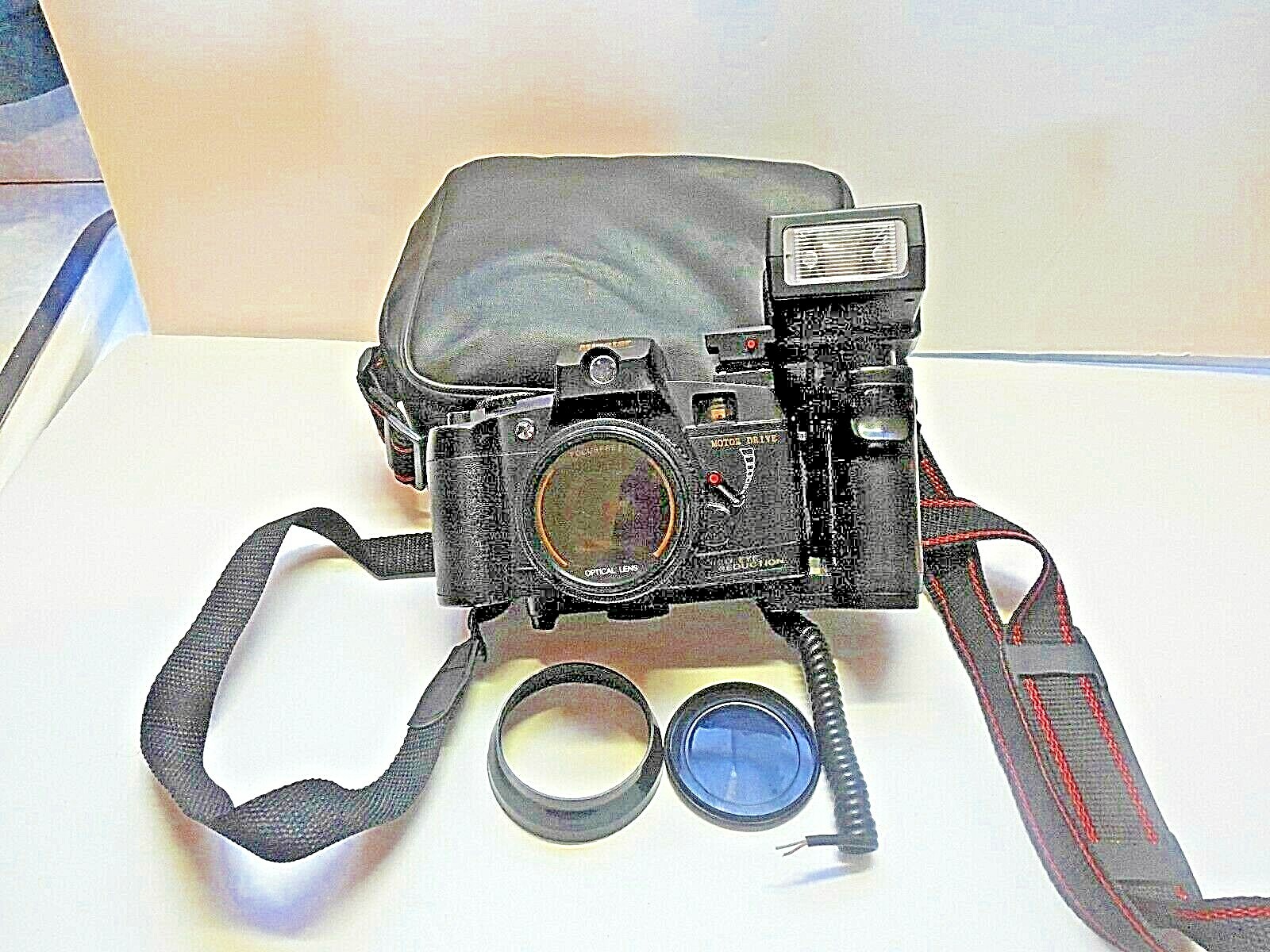 Vintage Minotar 35 MM Film Camera Motor Drive With Case & Flash FOR ...