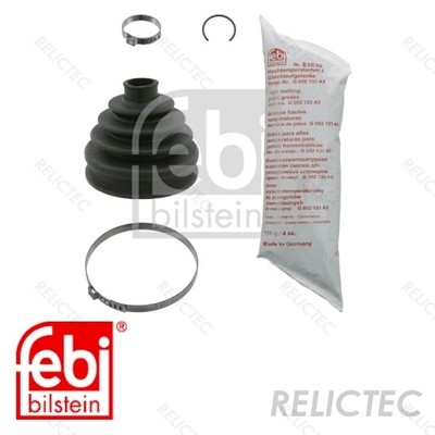 Front CV Driveshaft Boot Bellow Cover Kit BMW:E53,E46,X5,3 31607507402 ...