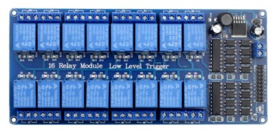 Tongling 16 Channel 5V Relay Module with Low Level Trigger - Free ...