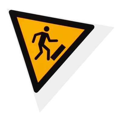 Danger Adhesive Warning Decals Caution Floor Stickers | eBay UK