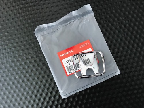 GENUINE OEM HONDA 1993-1997 DEL SOL FRONT HOOD CHROME H BADGE EMBLEM ...