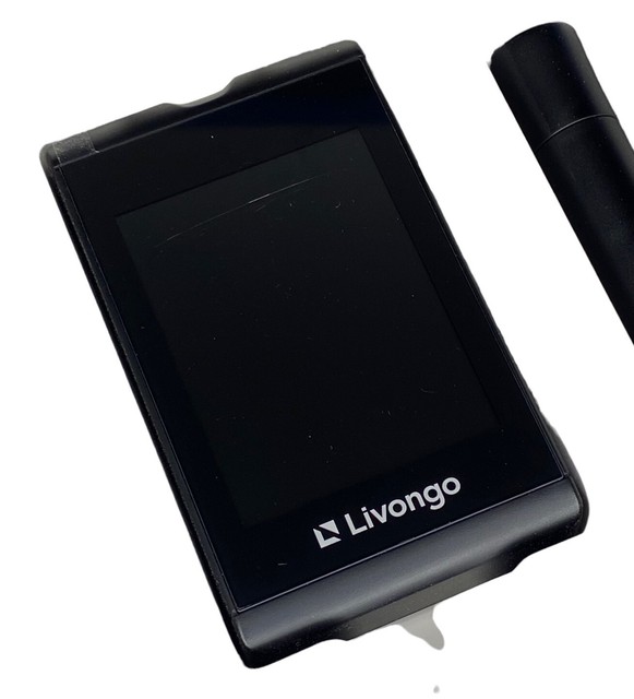 Livongo Connected Meter Kit With Test Strips Glucose Solution Booklet ...