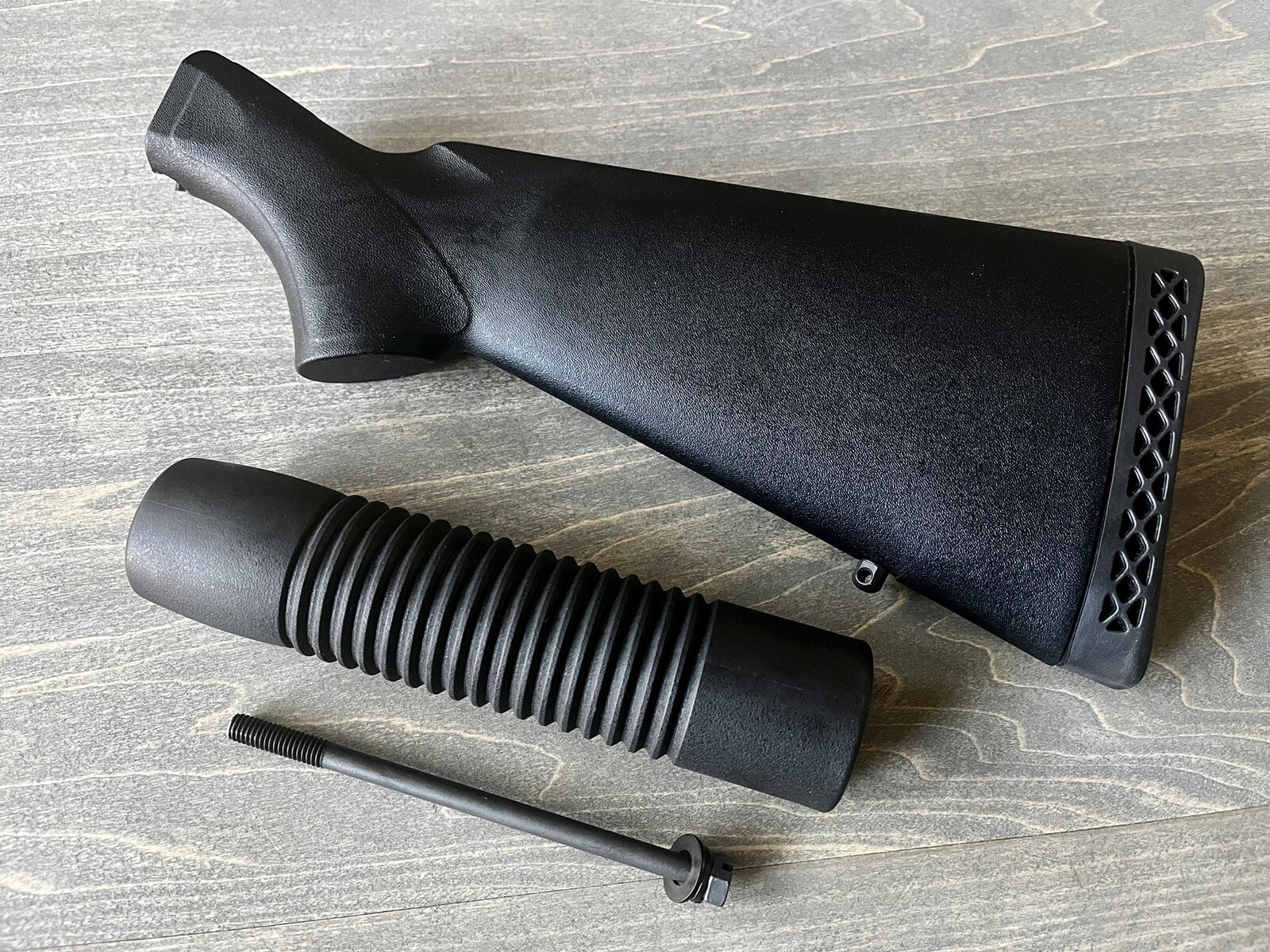 MOSSBERG 500 590 MAV POLYMER STOCK CORNCOB FOREND FITS 7" SLIDE TUBE ...